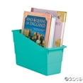 Turquoise Plastic Book Storage - Educational - 6 Pieces - Walmart.com
