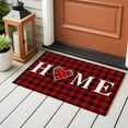 2x3 Ft Entryway Area Rug, Happy Valentine's Day Kitchen Rug Runner ...