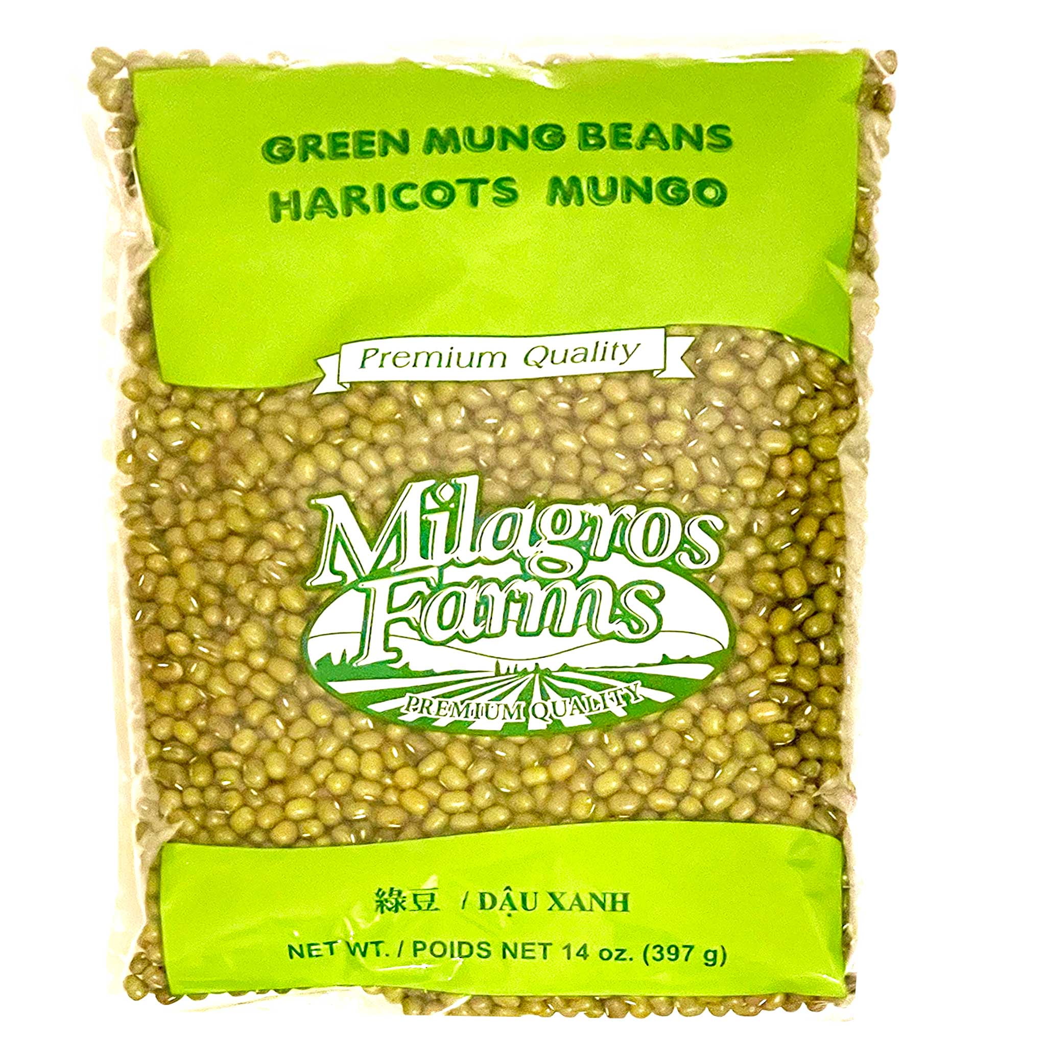 Milagros Farms Whole Mung Beans in 14oz - Walmart.com