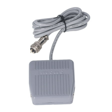 Foot Pedal Switch,BERM Foot Switch Pedal Silver Alloy Contact Electric ...