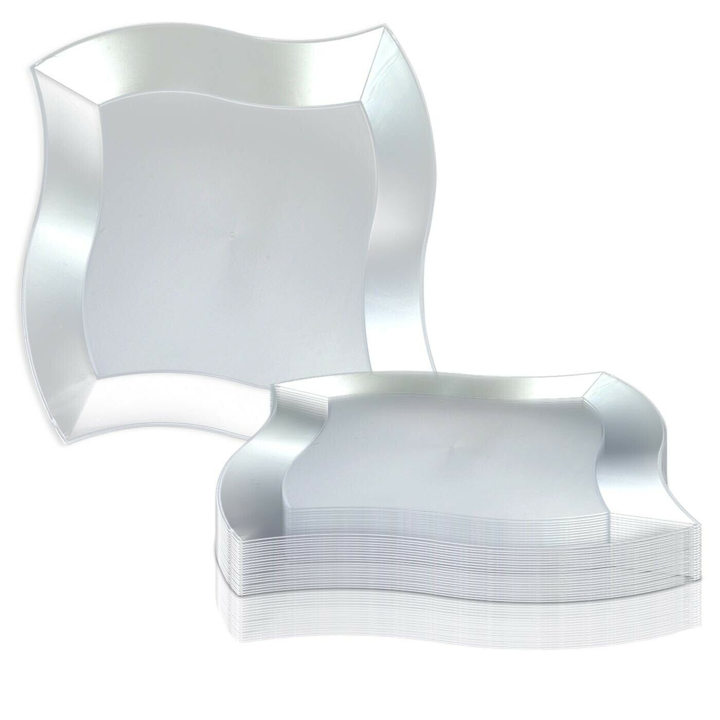 Clear Divided Plastic Plates - 10 1/4" - Walmart.com