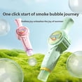 Magcubic Smoke Bubble Machine, Rechargeable Fog Bubble Machine with ...