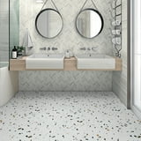 Lxcreat Peel and Stick Floor Tile 10PCS Vinyl Flooring Granite Floor ...