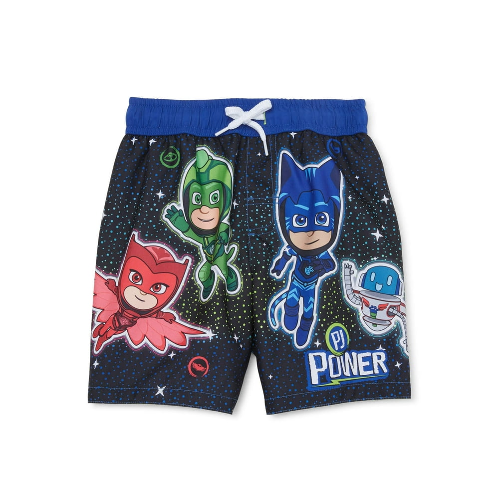 PJ Masks - PJ Masks Baby Toddler Boy Swim Trunks - Walmart.com ...