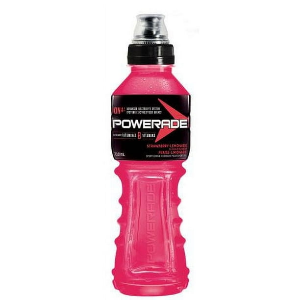 Powerade Ion4 Strawberry Lemonade-710 Ml X 1 Bottle - Walmart.ca