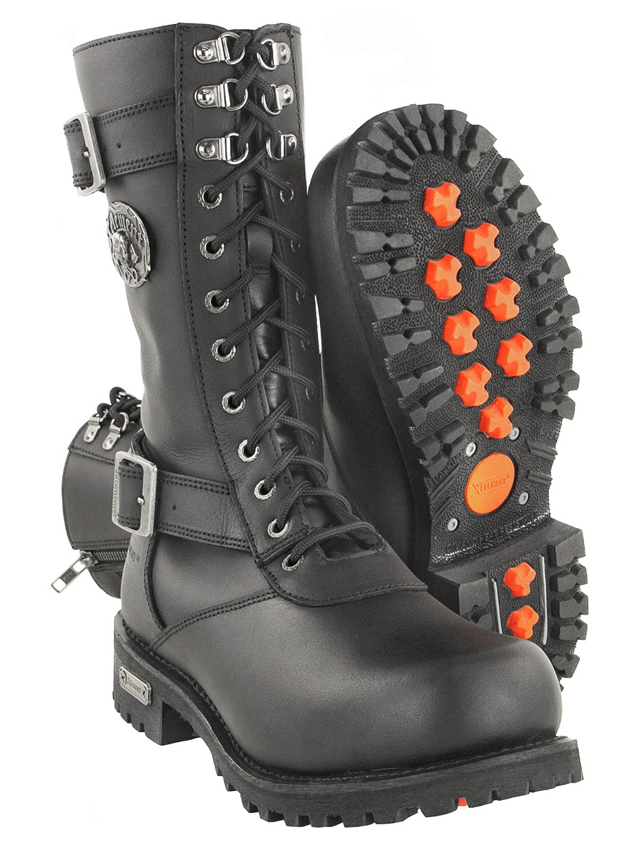 Protective Gear Xelement X19409 Fury Mens Black Performance Leather ...