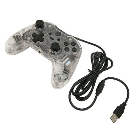 Wired Game Controller Wired Game Controller Dual Vibration RGB ...