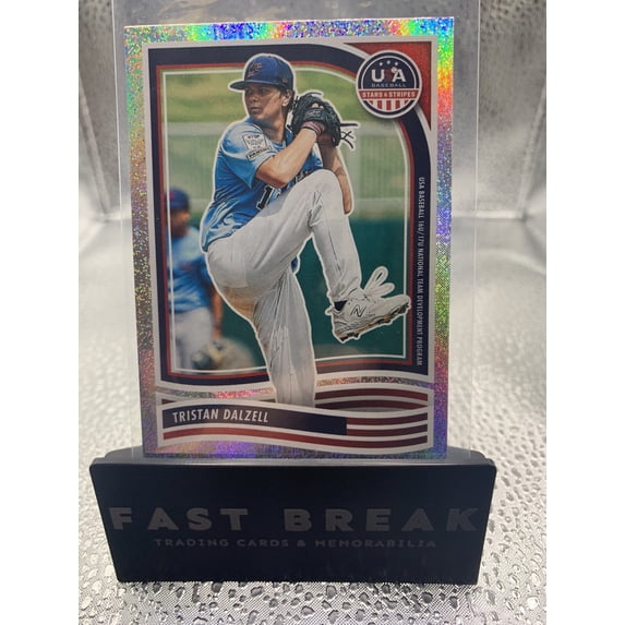 2024 Panini Stars & Stripes Tristan Dalzell #115 Silver Shimmer ...