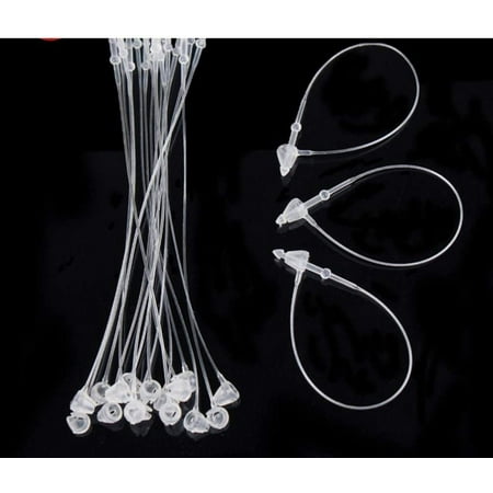 Plastic Fastener Hang Tag Snap Lock 1000 Pcs 3" Pin Security Loop Price ...