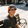 Classic Trucker Hat, Mesh Back Baseball Cap, Adjustable Snapback Cap ...