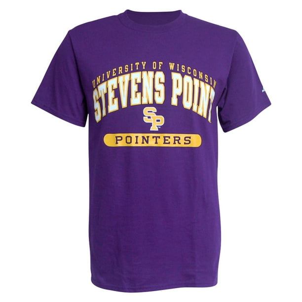 Wisconsin-Stevens Point Pointers Adult A&C Crewneck T-Shirt - Purple ...