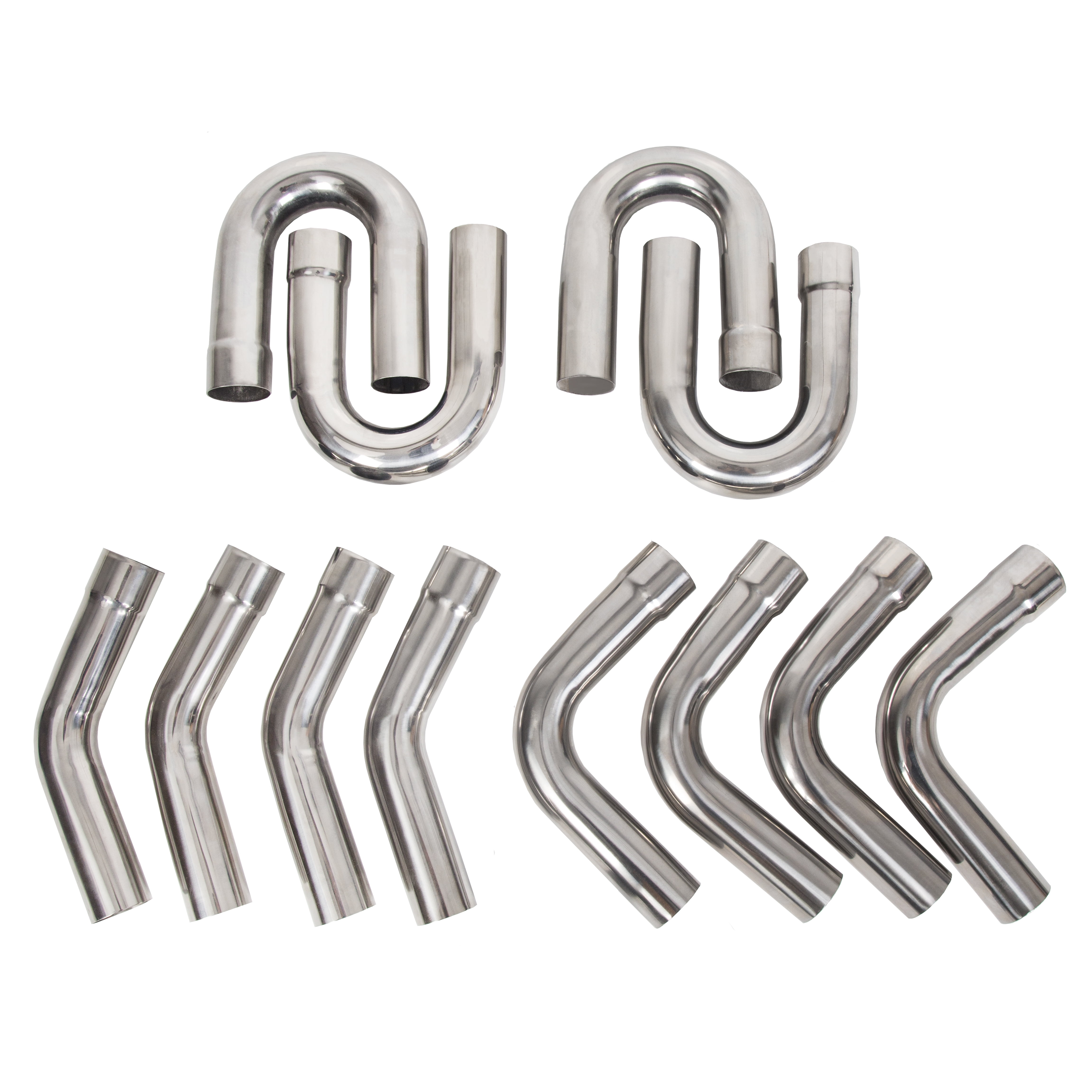 Universal Custom Exhaust Tubing Mandrel Bend Pipe Straight, 42% OFF