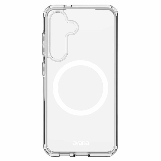 Avana Ice Case Clear Compatible w/MagSafe for Samsung Galaxy S24+ Cases ...