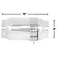 Spectre Performance 9832 4" Inline Air Box with 5" Housing - Walmart.com