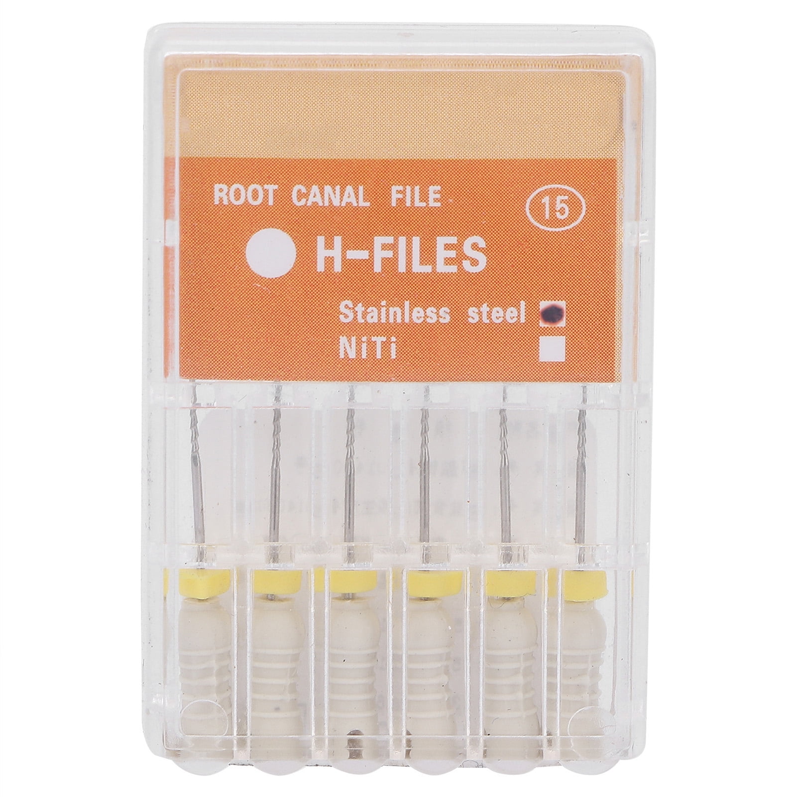 Professional Root Canal Files Stainless Steel Endodontic H File Dental