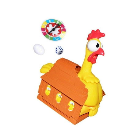 Plastic Lucky Hen Laying Eggs Board Game Hobbies Chicken Game Family ...