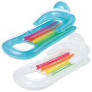 Justice 2-in-1 Foldable Pool Lounger - Lounger Float & Poolside Chair ...