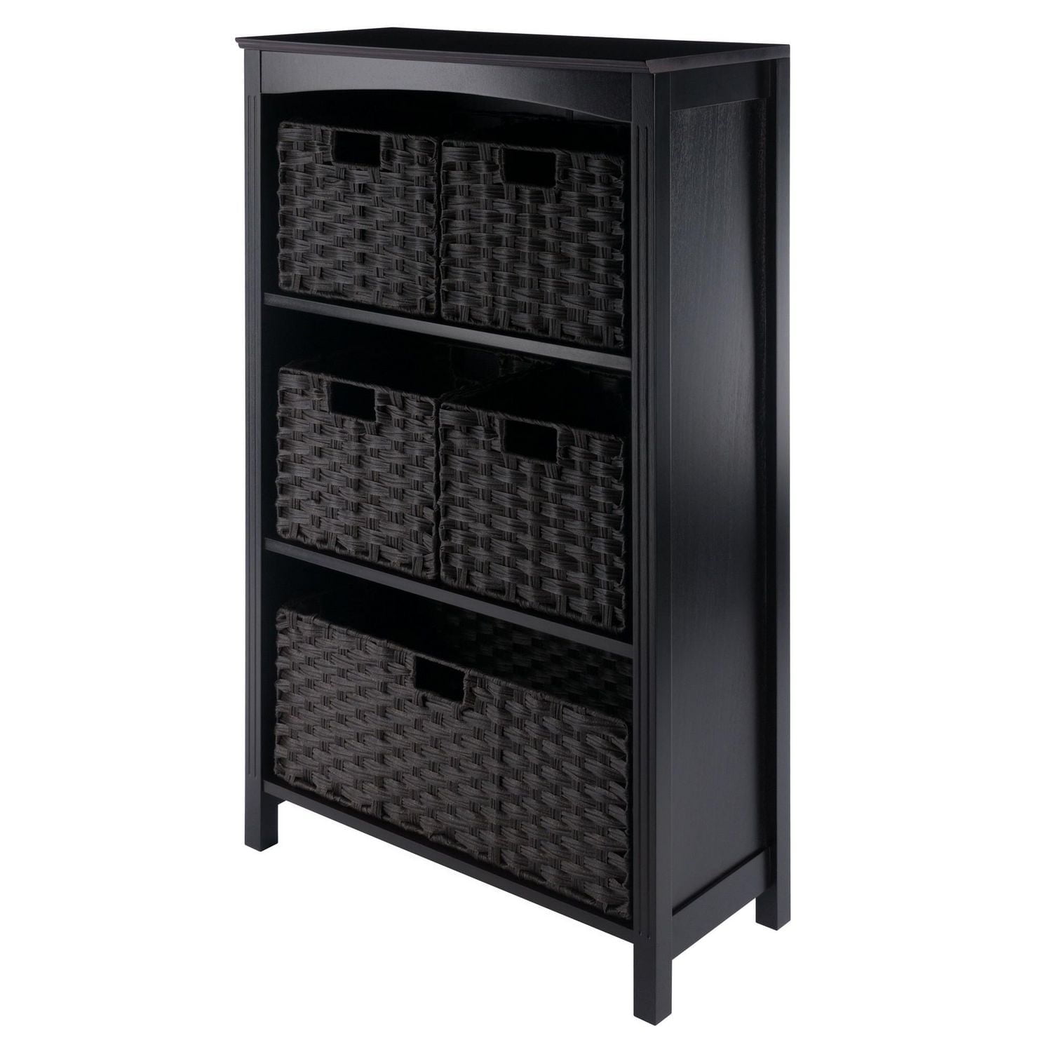 Click here for Winsome Terrace 6pc Storage Shelf With Baskets Set prices