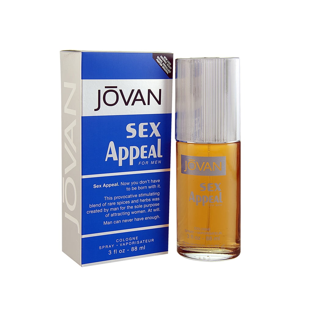 Jovan Sex Appeal Eau De Toilette Cologne For Men 3 Oz Full Size