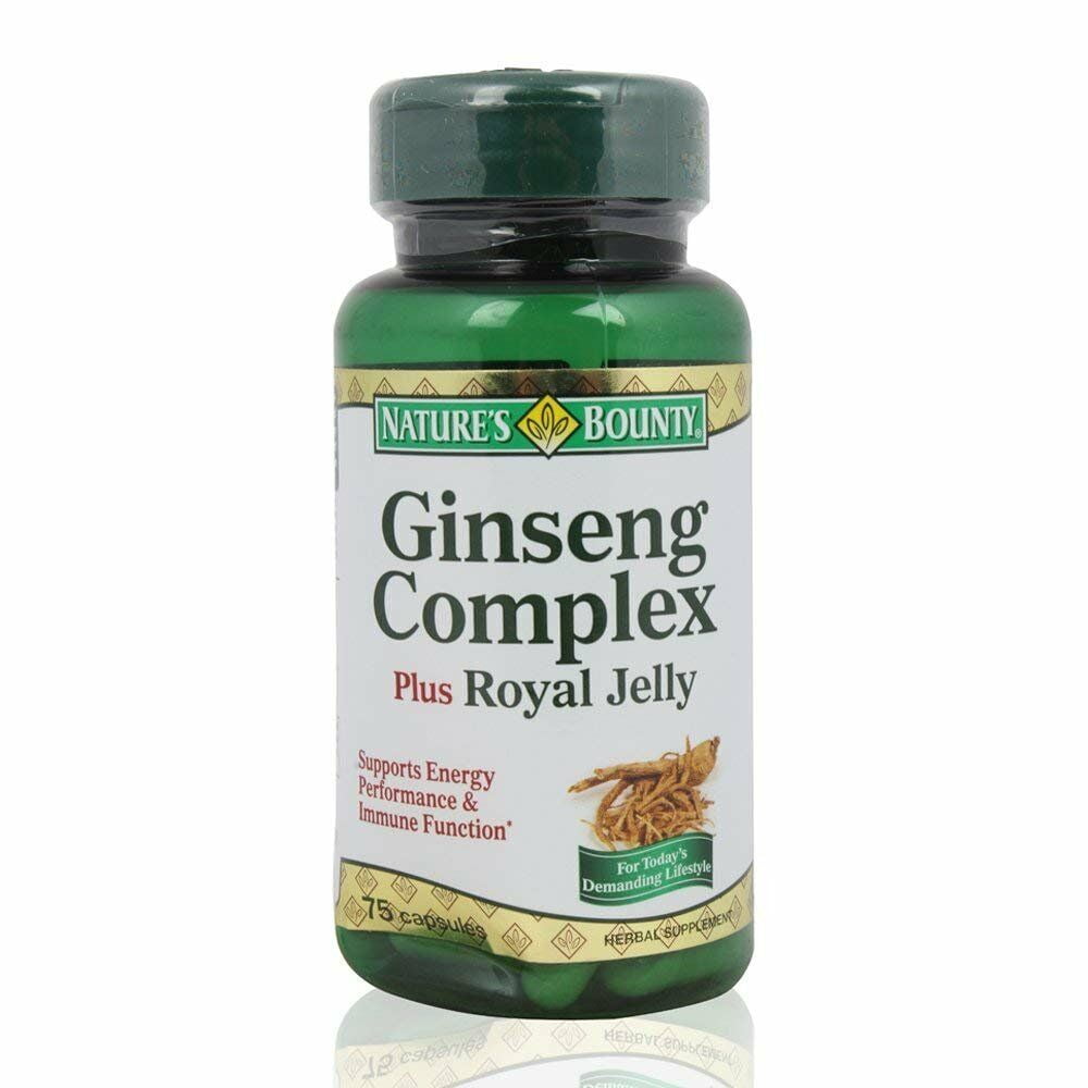 3 Pack - Ginseng Complex Herbal Health Capsules 75 ea - Walmart.com