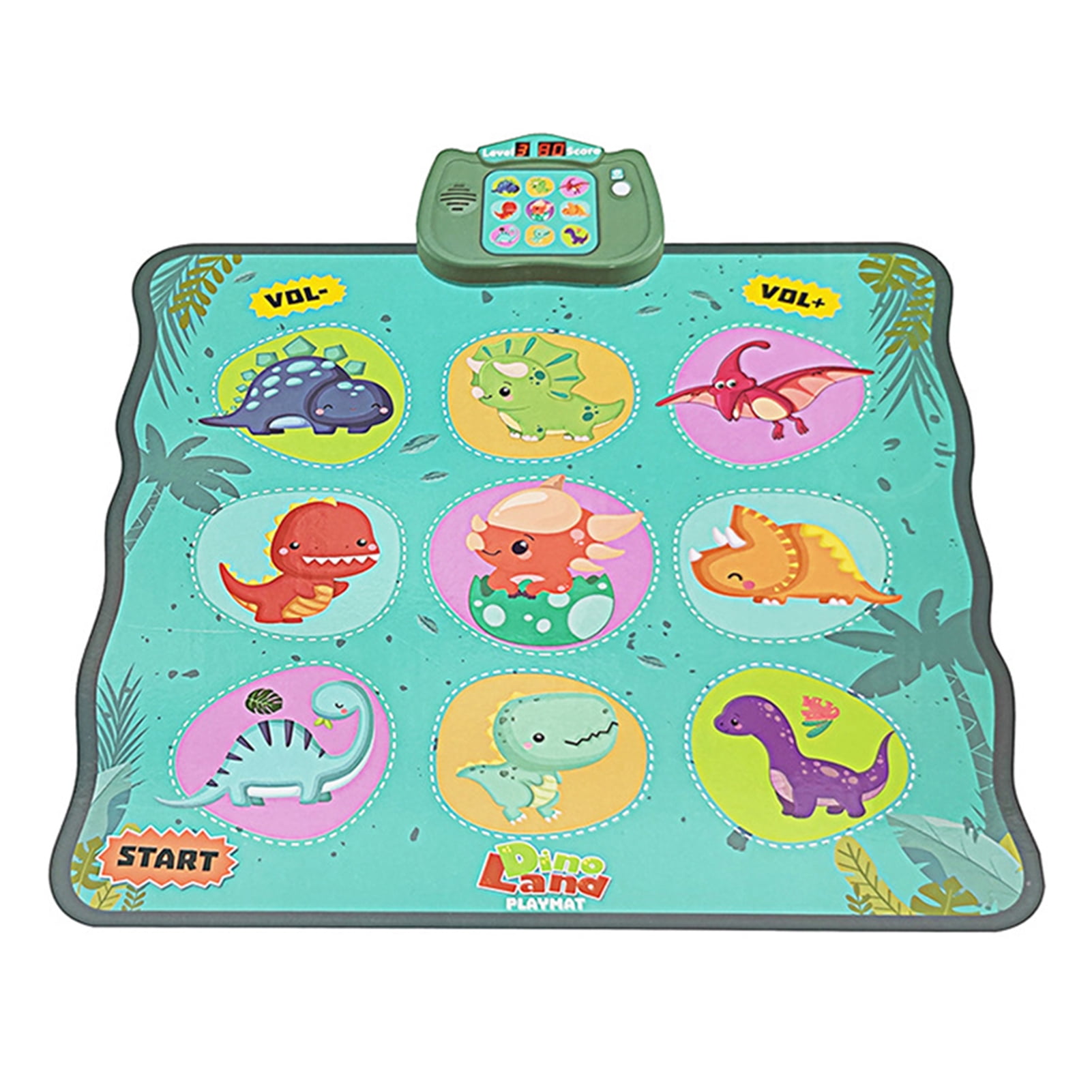 Electronic Dance Mat For Kids Dancing 3 Challenge Levels Mat Led Music ...