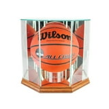 Perfect Cases - Octagon Basketball Display Case, Black Finish - Walmart.com