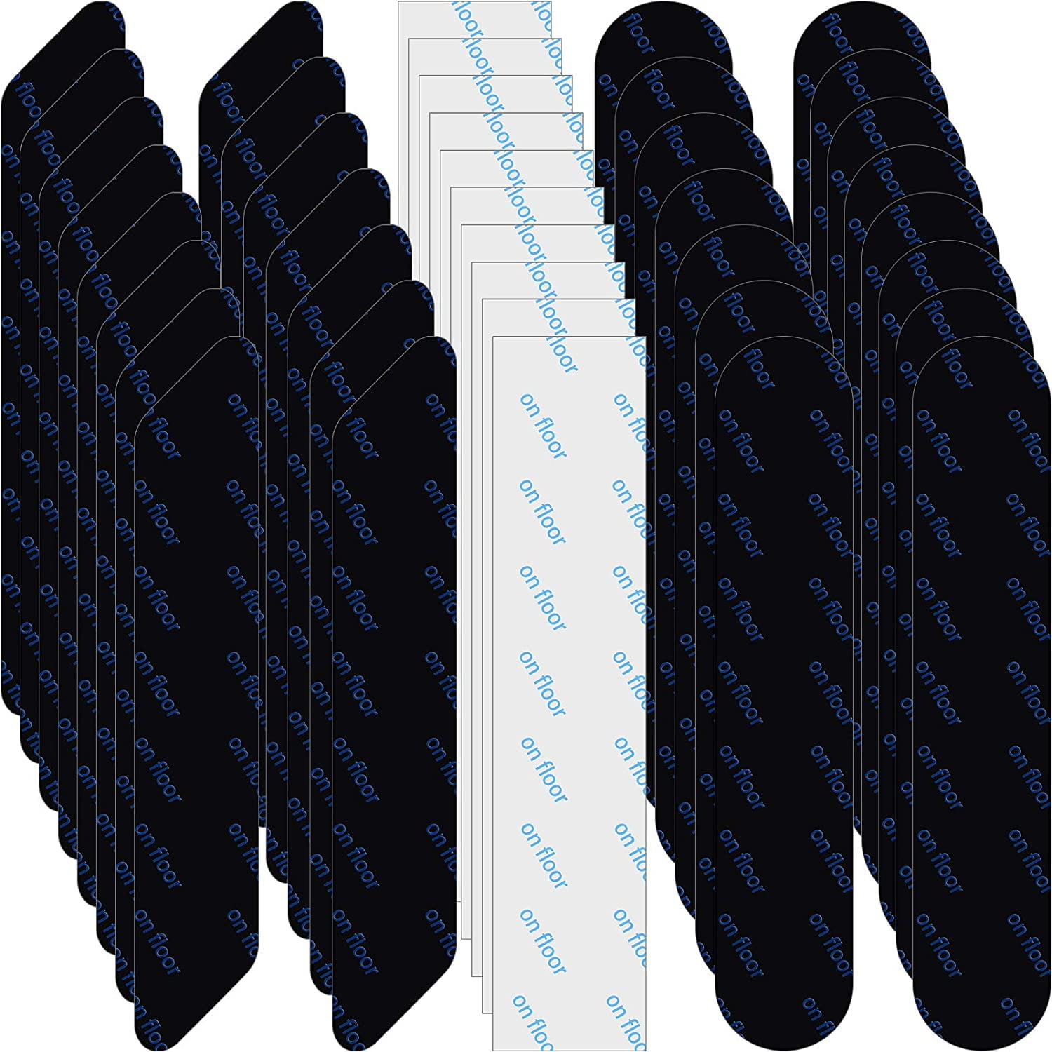 40 Pieces Rug Grippers Anti Curling Ruggies Rug Gripper Anti Slip Rug ...