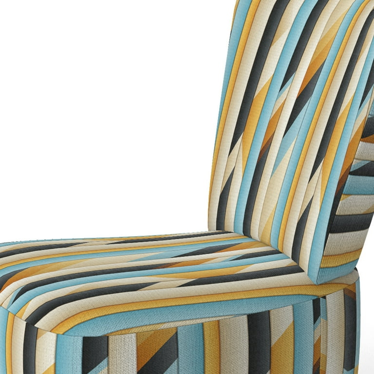 Yellow striped chair store