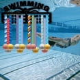 1set Iron Medal Hanger Holder Display Wall Rack with Screws Swimming ...