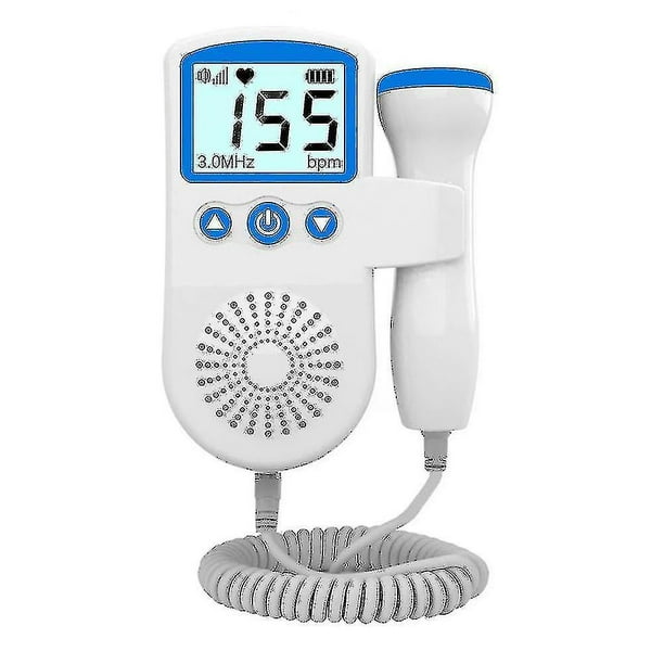 Doppler fetal ultrasónico detecta el monitor prenatal de la sonda de ...