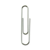 Pen+Gear No. 1 Size Smooth Paper Clips, Silver, 100 Count - Walmart.com