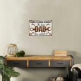 Dad Metal Sign Father's Day Tin Plaque 'Best Dad' Wall Decor Hammer ...