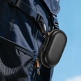 Shockproof Water PU Leather Case for Open Ear Earbuds Travel Ready ...