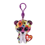 Ty Beanie Boos Tasha The Leopard Clip With Glitter Eyes - Walmart.com