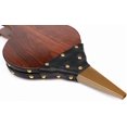 1PCS Brown Wood Fireplace Bellows 15" x 6.5" Outdoor Cooking Fan Air ...