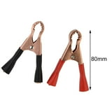 50A Car for Alligator Clips Battery Clamps Crocodile Clip Clips 80Mm ...