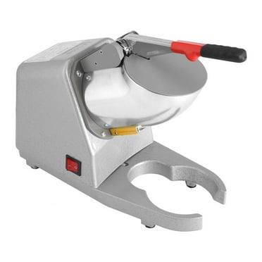 300W Electric Ice Shaver Shaved Machine Shaver Orange Shaved Ice Snow ...