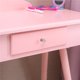 Ktaxon Kids Vanity Wooden Makeup Table Set for Girls Princess Pretend ...