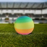 Kokiya Jumping Ball 18inch Colorful Exercise Ball Outdoor Yard Game for ...