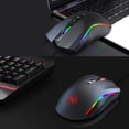 Gamings Mouse USB Cord RGB Backlit Gamers Mouse with 4 Adjust 3200DPI ...