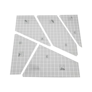 CutRite Slit'N Sew Double Wedding Ring Quilting Template - Walmart.com