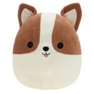 Squishmallows FuzzAMallows 16 inch Stevon the Tan Dog - Child's Ultra ...