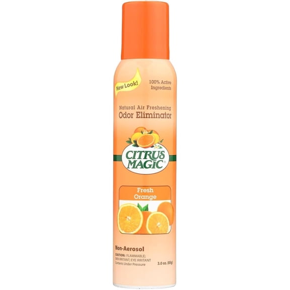 Citrus Magic Odor Eliminating Air Freshener Spray Fresh Orange ...