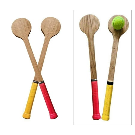 Tennis Racket Sweet Wooden Pointer Spoon Tennis Mid Equipment for ...