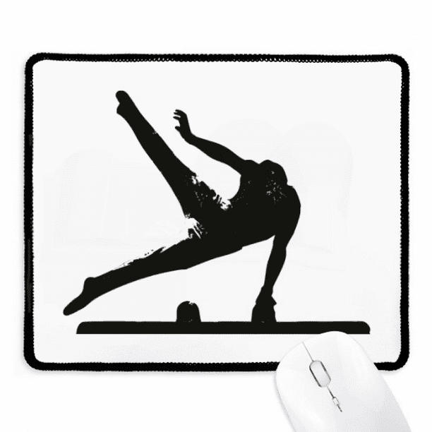 Physical Education The Side Horse Mousepad Stitched Edge Mat Rubber ...