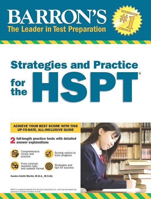 Barron's Test Prep: Strategies and Practice for the HSPT (Paperback ...