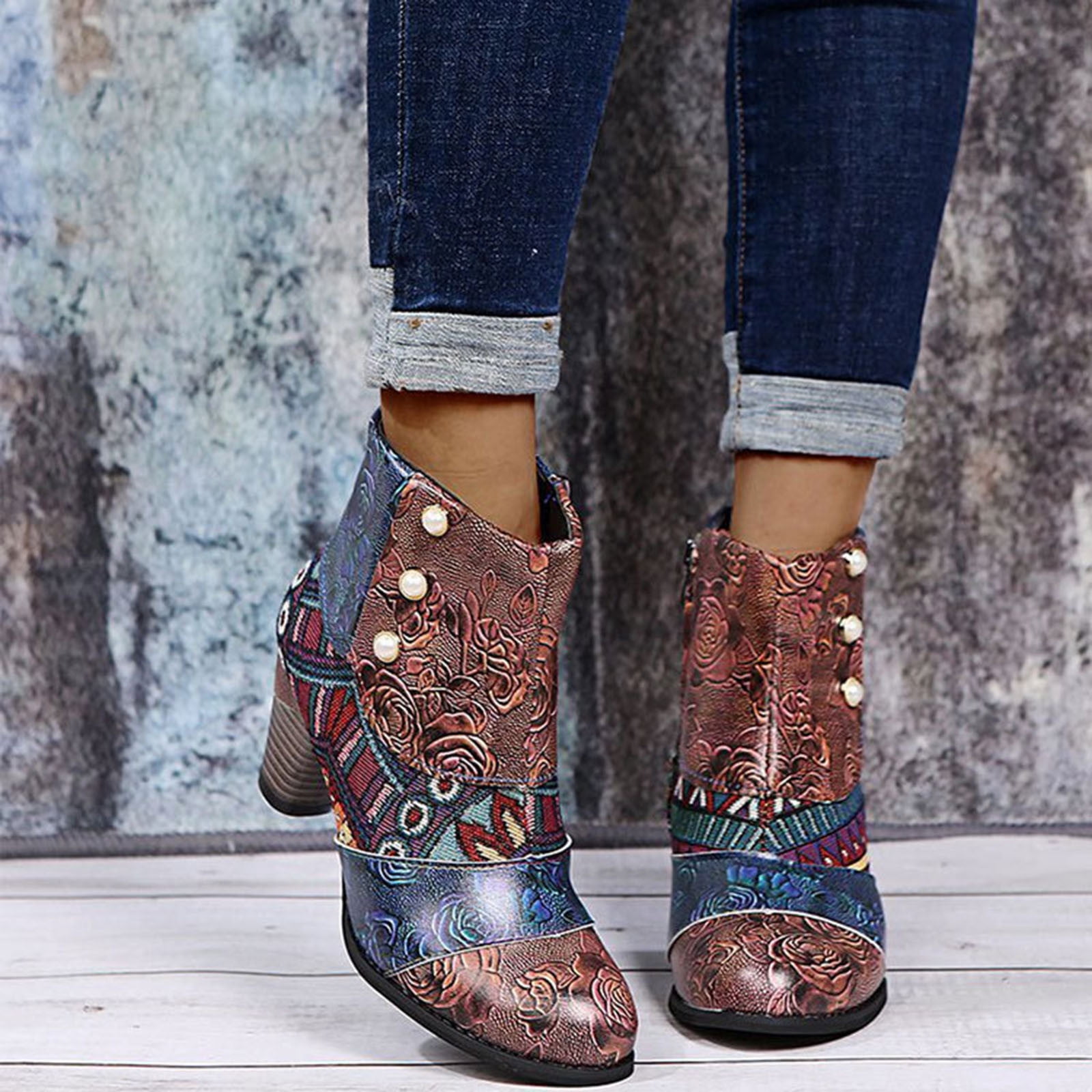 Click here for Amzcrzy Ankle Boots For Women Womens Casual Shoes... prices