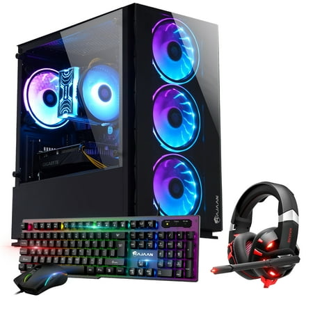 HAJAAN BREEZE Gaming Desktop Tower PC - Intel Core i3-10100F Processor ...