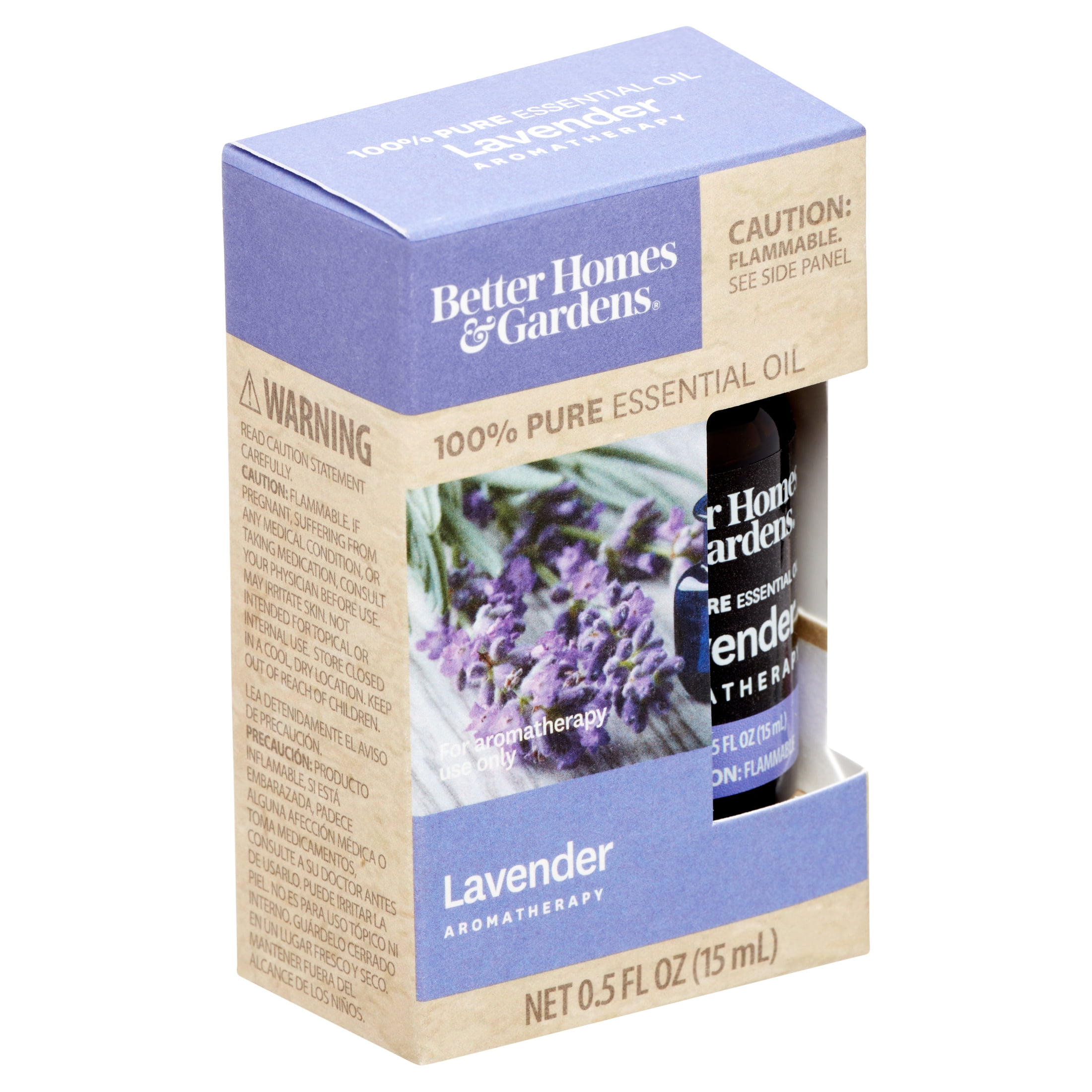 Better Homes & Gardens 15 mL 100% Pure Lavender Essential Oil - Walmart.com