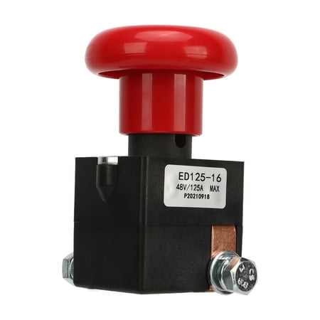 Emergency Stop Switch,Emergency Stop Switch 48V Metal Alloy Emergency ...